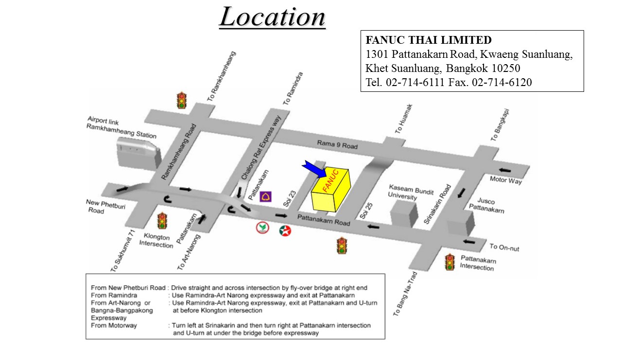 CONTACT US - FANUC THAI